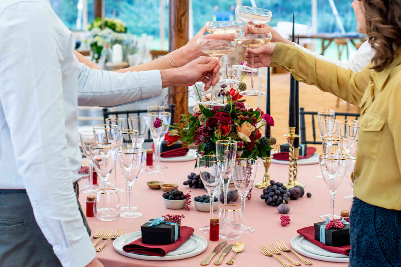 Merlot Red | Special Occasion Linen