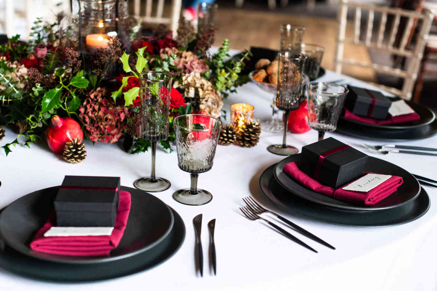 Merlot Red | Special Occasion Linen