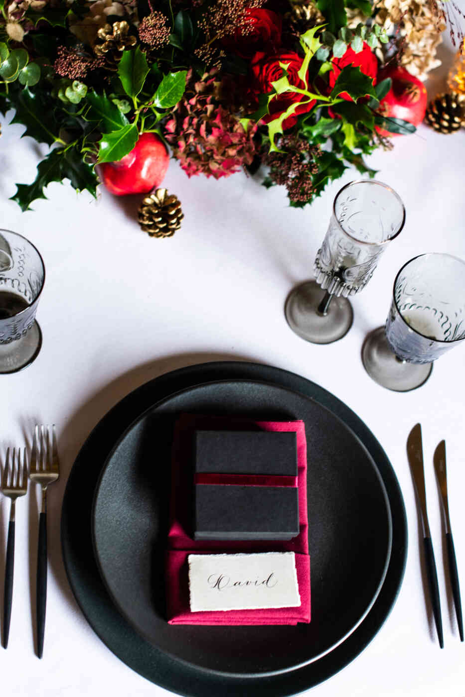 Merlot Red | Special Occasion Linen