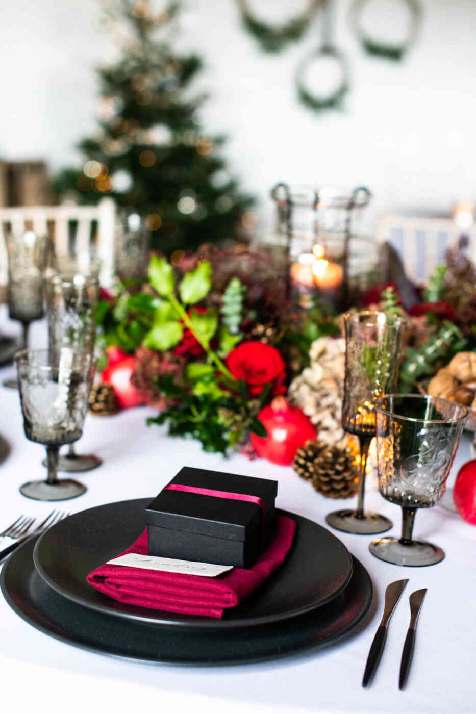 Merlot Red | Special Occasion Linen