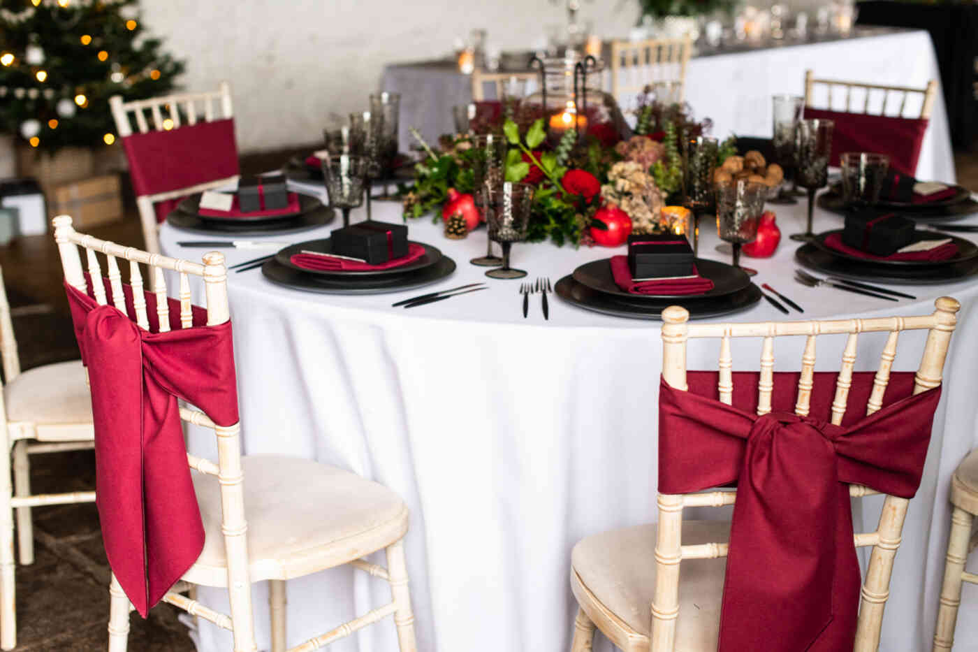 Merlot Red | Special Occasion Linen